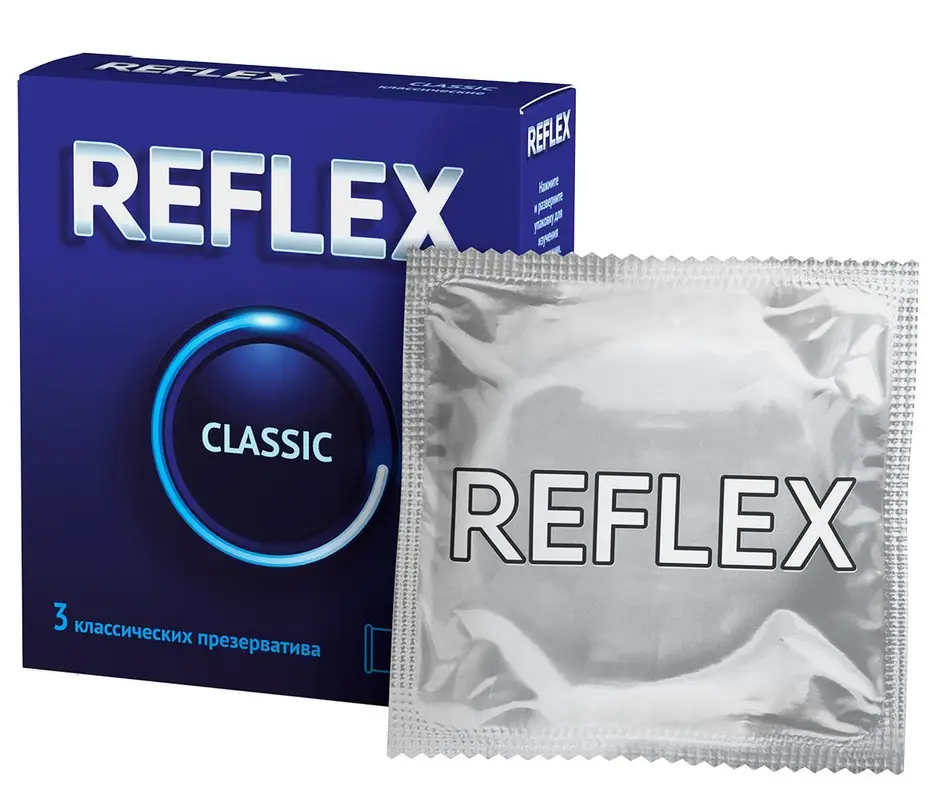 Презервативы Reflex Classic 3шт — купить за 106 ₽, инструкция по ...