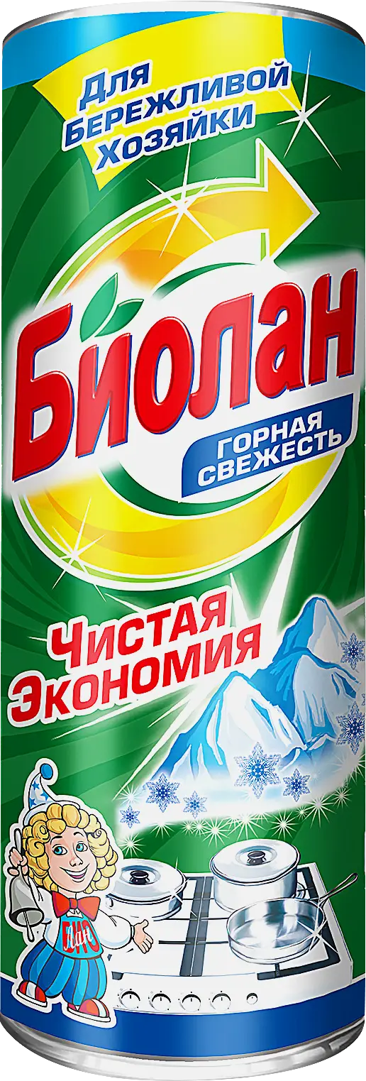 Средство чистящее Биолан Горная свежесть 400г — в каталоге на сайте М ...