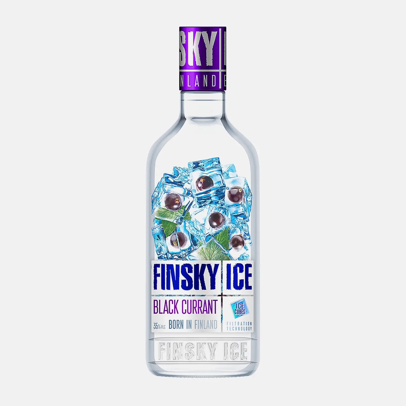 Настойка Finsky Ice Чёрная смородина горькая 35% 500мл – купить с ...