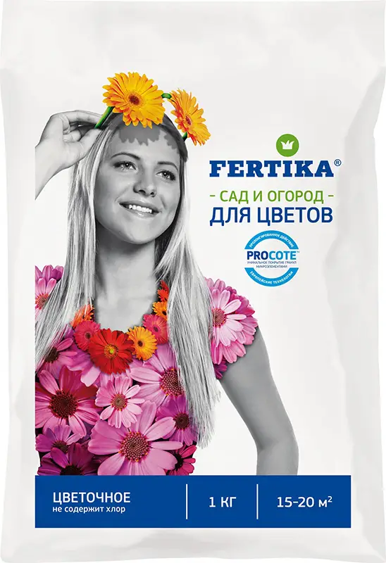 Удобрение Fertika Цветочное 1кг — в каталоге на сайте сети Магнит ...